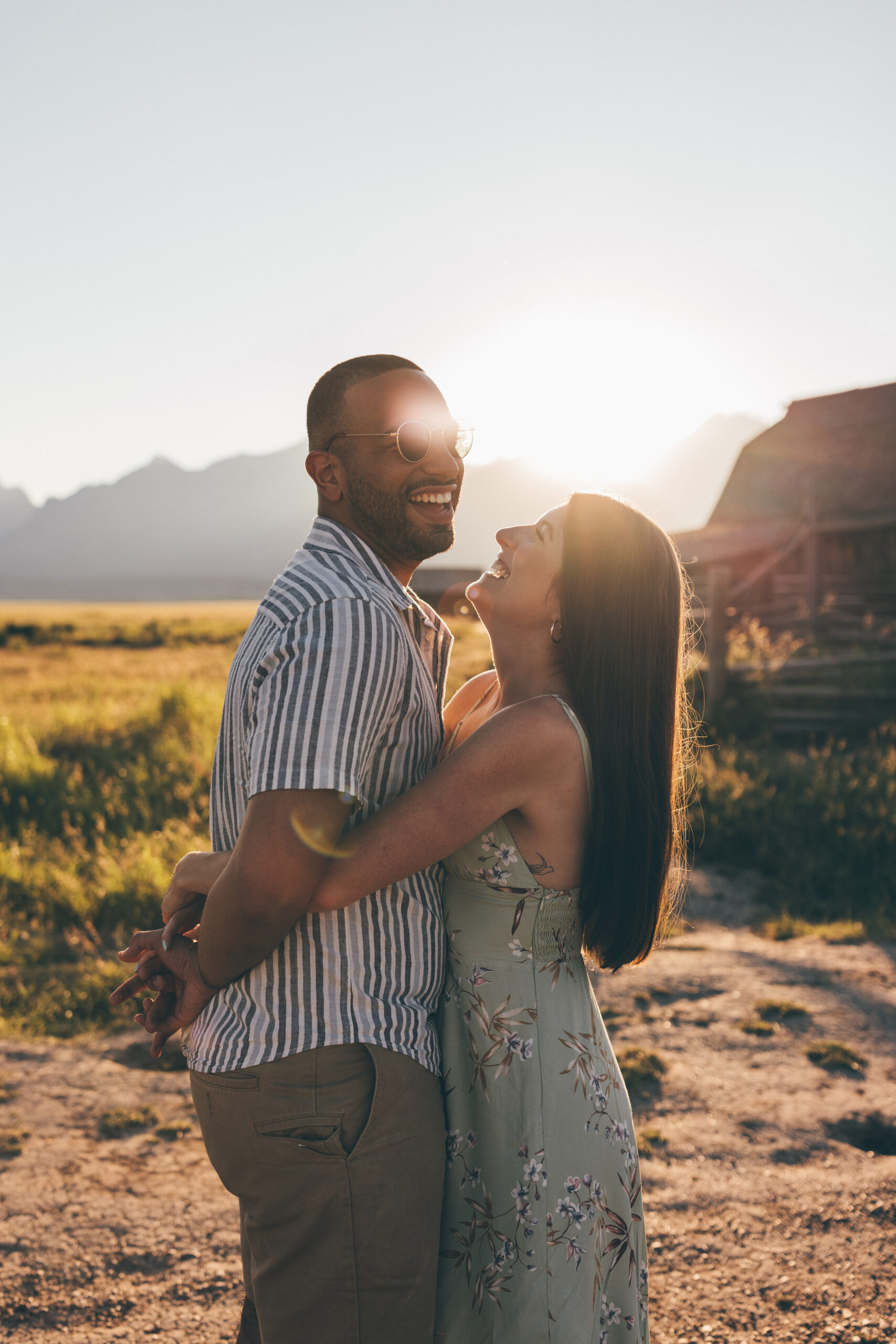 Emily & Daniel Couples Session at Grand Teton National Park | catiaconde.com